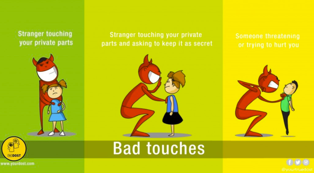 How to teach children good vs bad touch - Cutacut.com